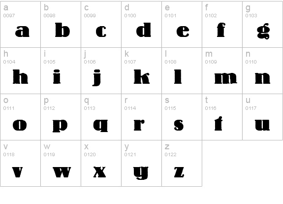 FontsMarket.com - Details of Lo-Type (R) Bold font