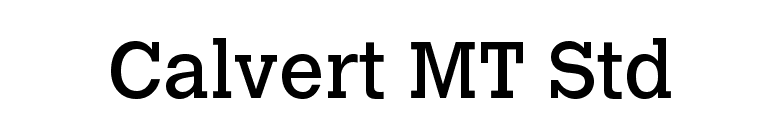 FontsMarket.com - Download Calvert MT Std font for FREE