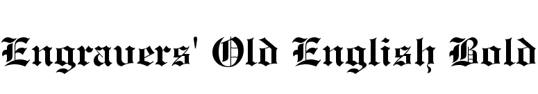FontsMarket.com - Download Engravers' Old English Bold font for FREE