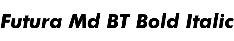 FontsMarket.com - Details of Futura Md BT Bold Italic font FontsMarket.com - Details of Futura Md BT Bold Italic font