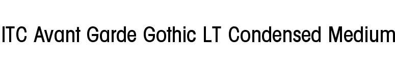 FontsMarket.com - Details of ITC Avant Garde Gothic LT Condensed Medium ... FontsMarket.com - Details of ITC Avant Garde Gothic LT Condensed Medium ...